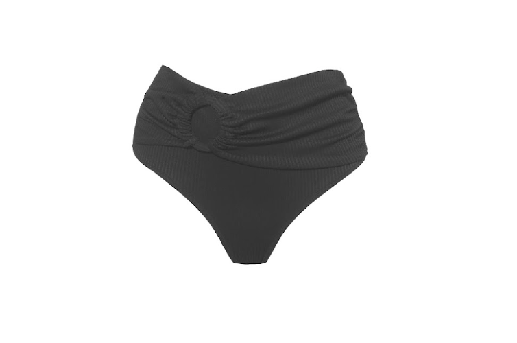 Dorit Bikini Bottoms - Black Rib – Alexandra Miro